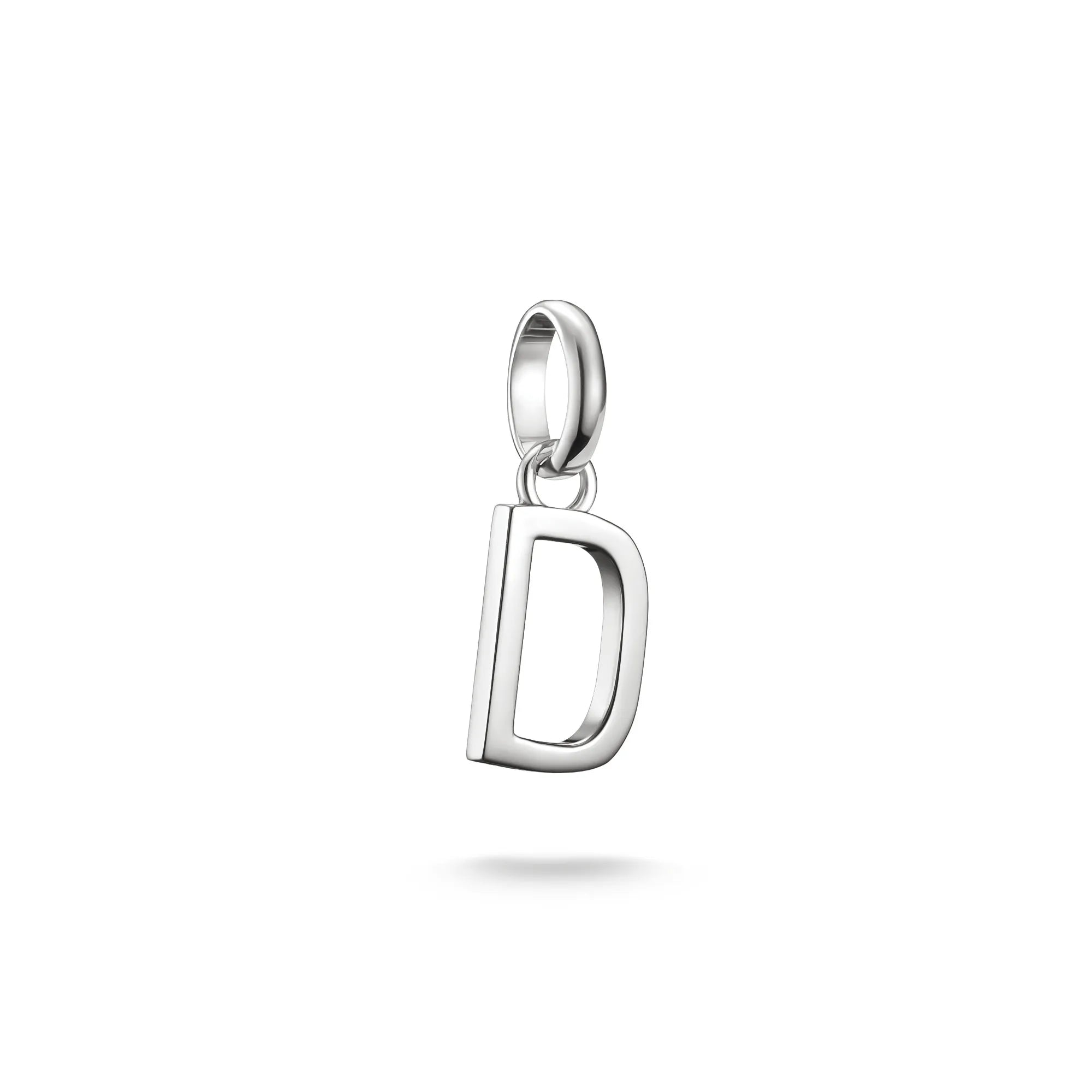 Silver Letter D Charm by Thomas Sabo – Classic Charm Club Design ...