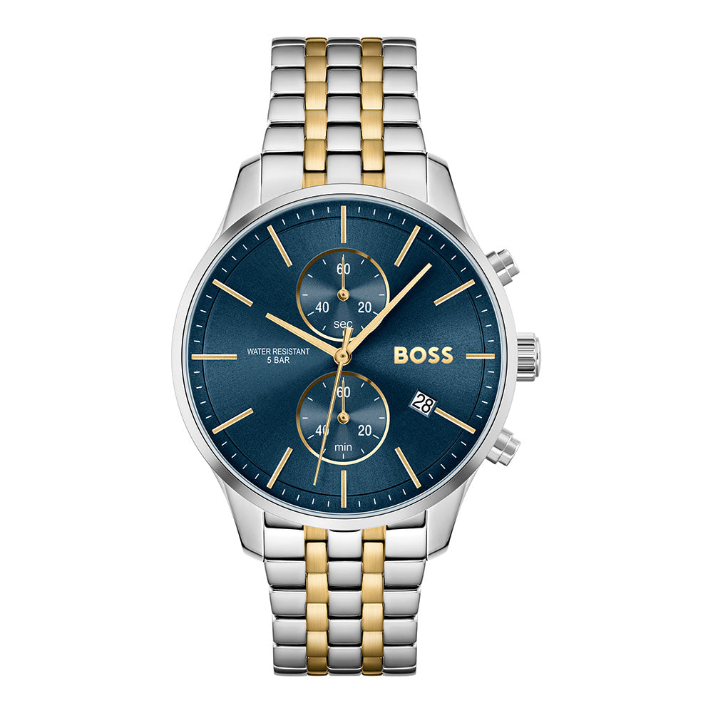 BOSS men's Quartz Chronograph Associate watch – Matthew Stephens